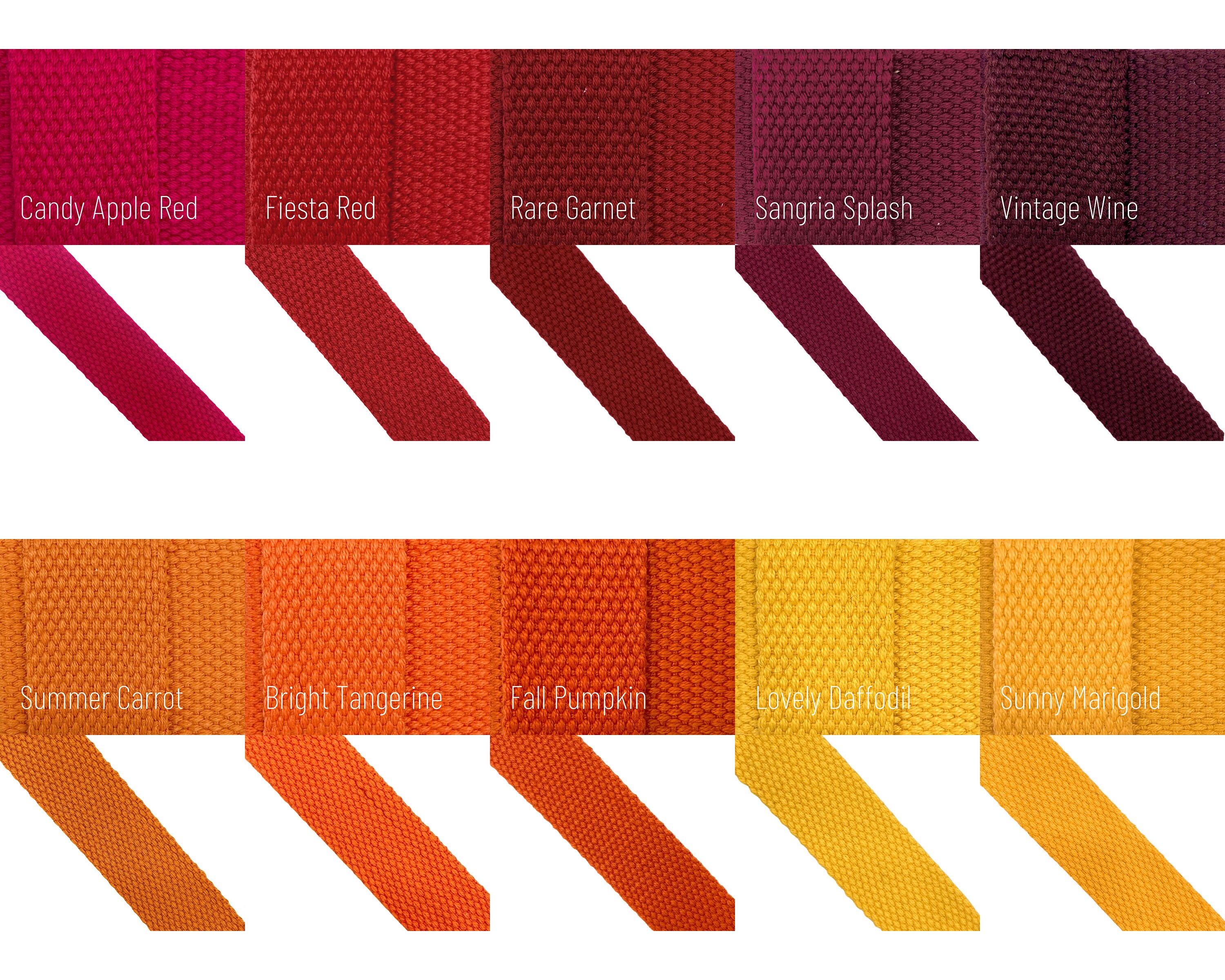 1 1/4 Inch Wide Cotton Webbing 32mm Colored Webbing by the - Etsy