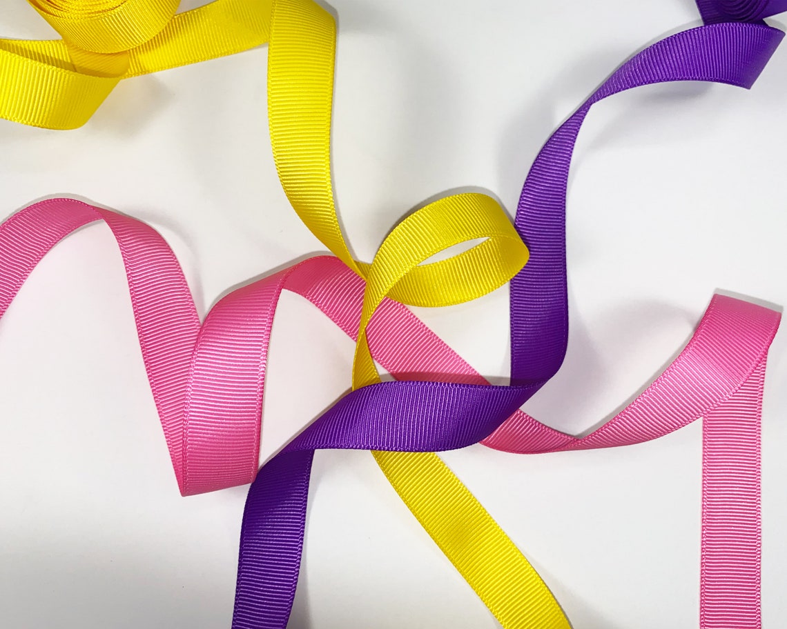 7/8 Inch GROSGRAIN Ribbon By The Yard 5 10 20 yard 22mm | Etsy