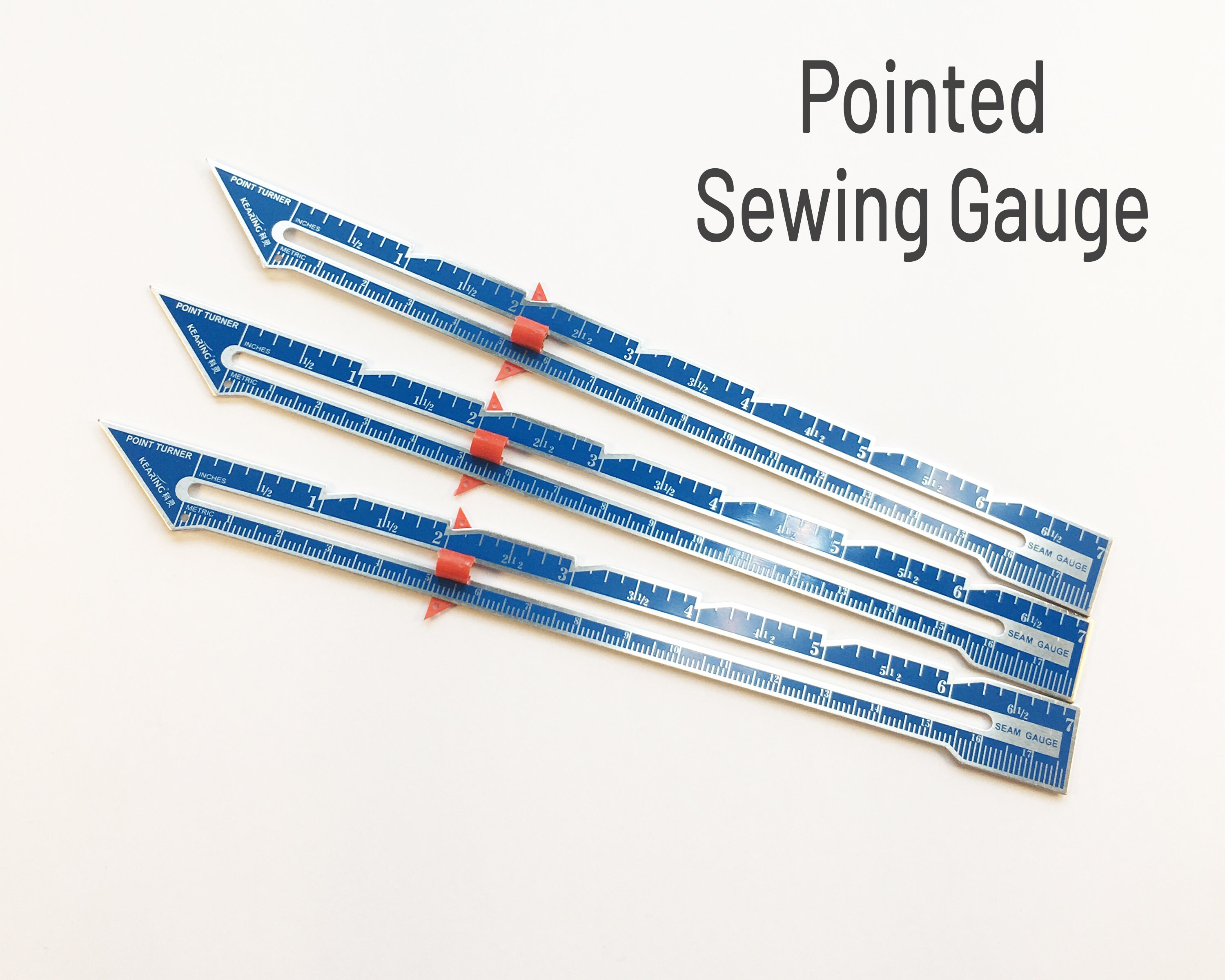 Craft Supplies & Tools Sewing & Fiber Upholstery Blue Aluminum Pointed ...