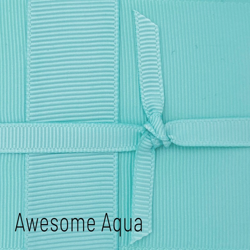 Aqua Satin Ribbon - Etsy