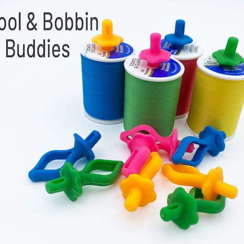Thread Spool Bobbin Buddies Clamp Holder for Keeping Thread - Etsy