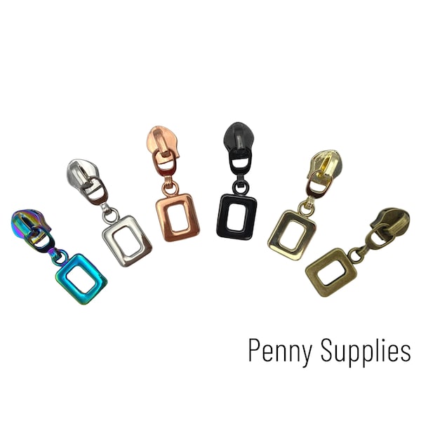 Metal Zipper Pulls - Etsy