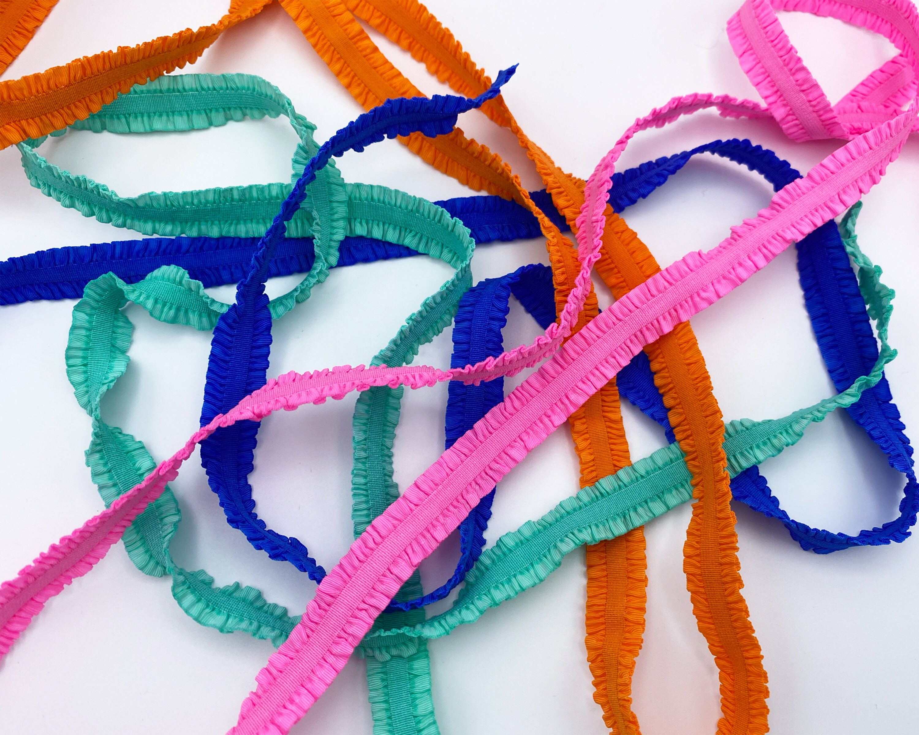 Ruffle Trim Elastic 1/2 13mm by the Yard Craft Trim - Etsy