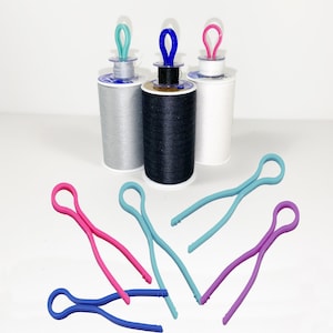 Thread Spool Bobbin Buddies Clamp Holder for Keeping Thread and Bobbins Together - Etsy