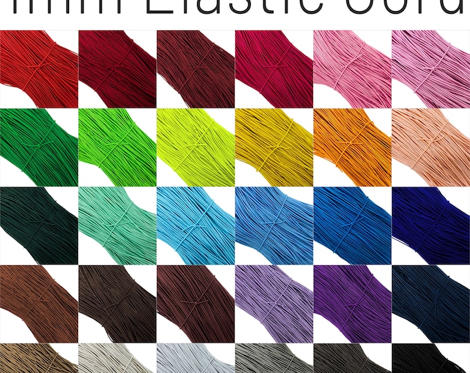 US Seller Japanese Elastic Cord 2.5mm Fancy Patterned Great for ...