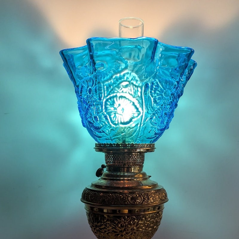 Fenton Lamp - Etsy