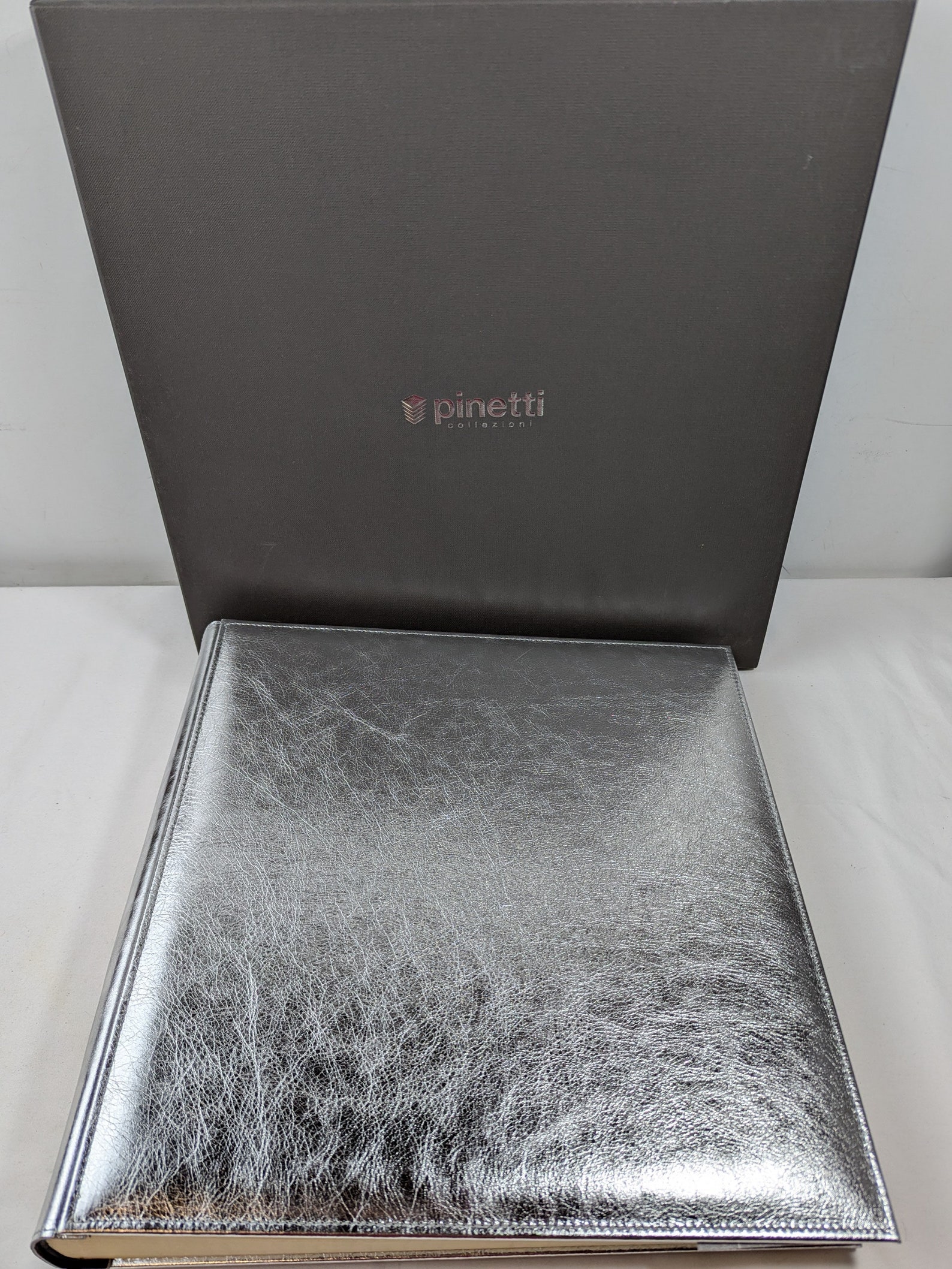 Large Pinetti Leather Photo Album Made in Italy - Etsy