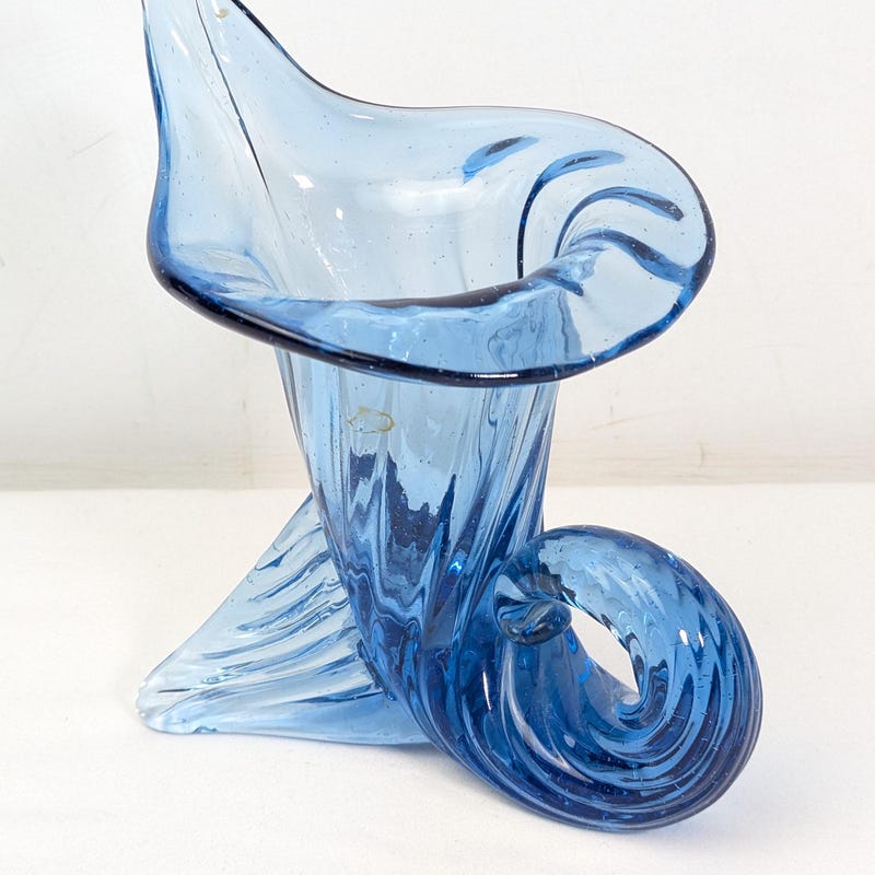 Cornucopia Vase - Etsy