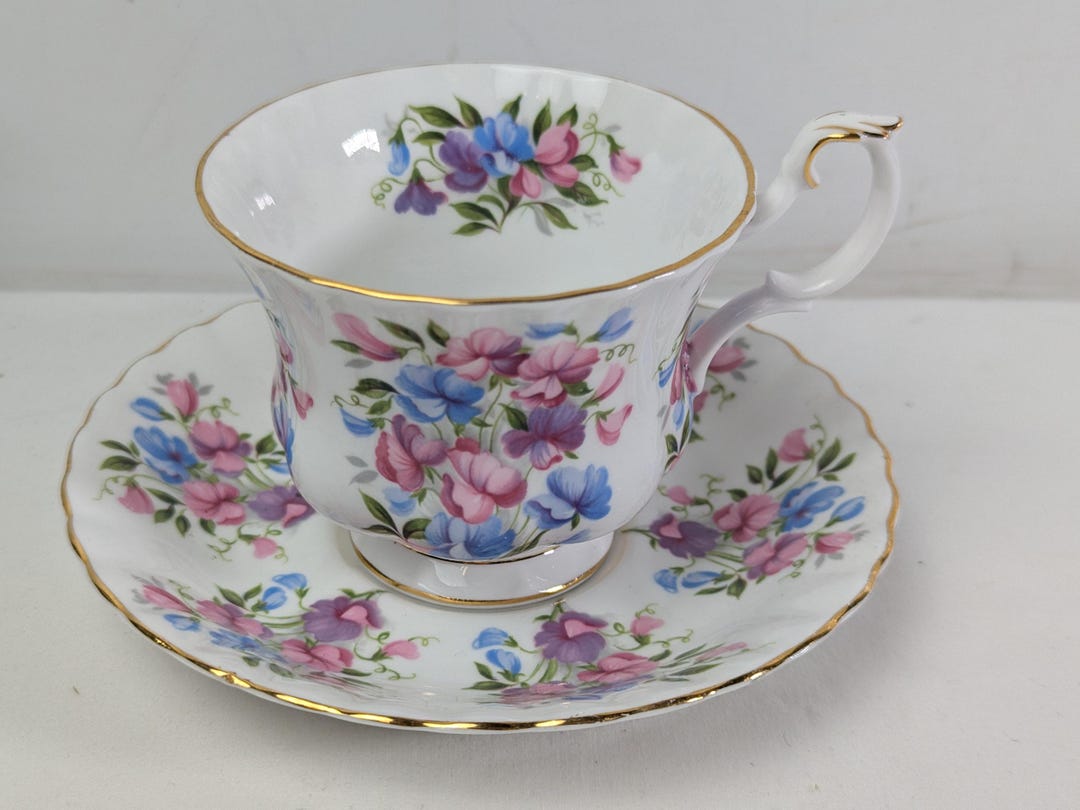 Royal Albert Sweet Pea Tea Cup - Etsy