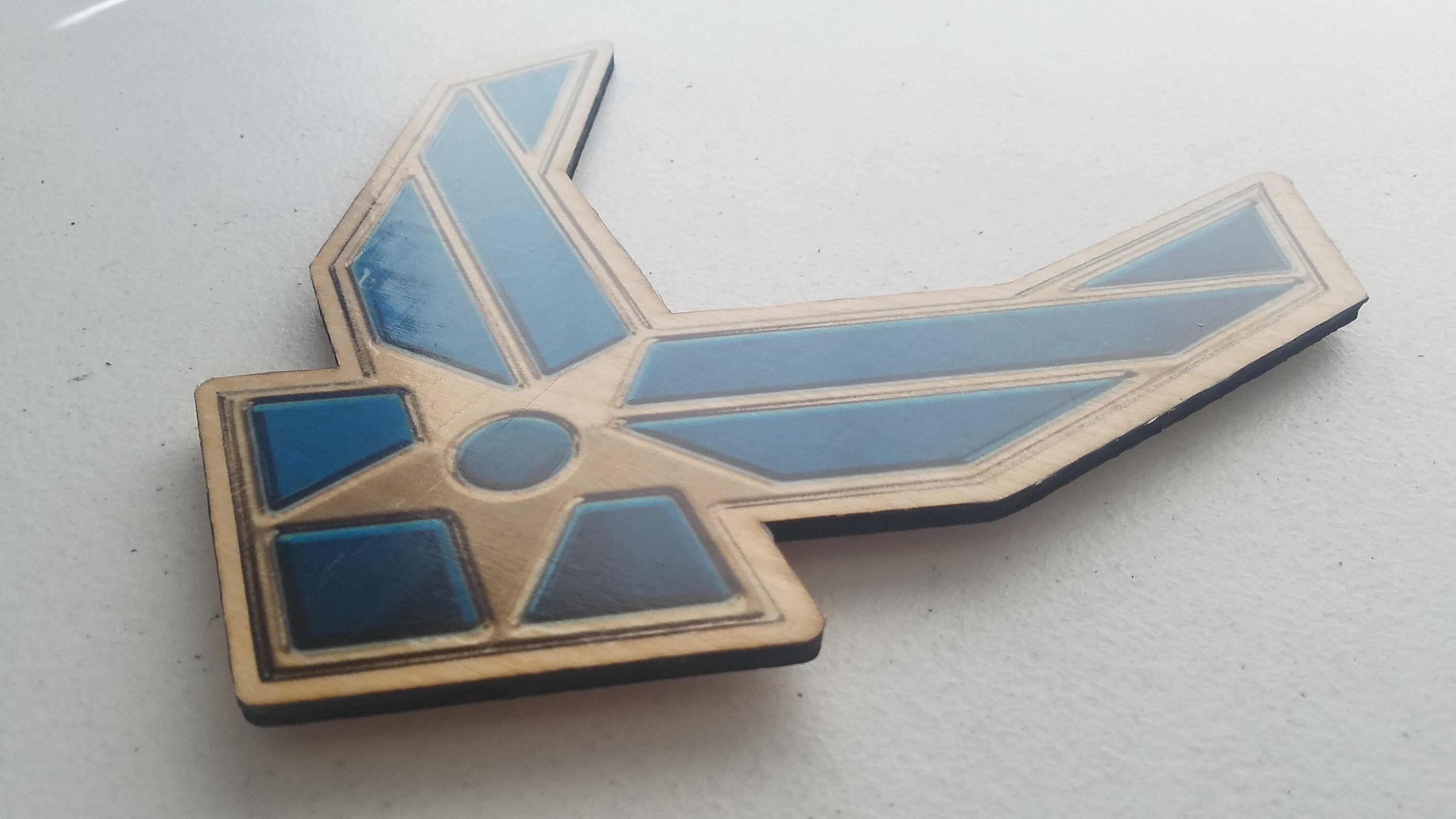 US Air Force Symbol on Rustic Wood - Etsy