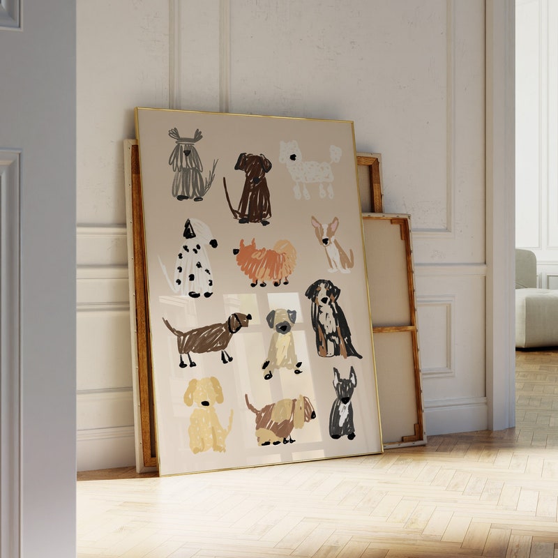 Dog Art Print - Etsy
