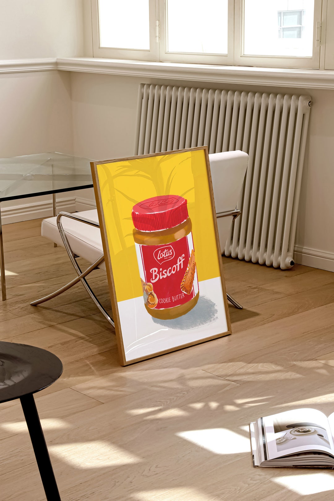 Biscoff Art Print / Kitchen Wall Art / Biscuit Art Print / Biscoff Gift ...