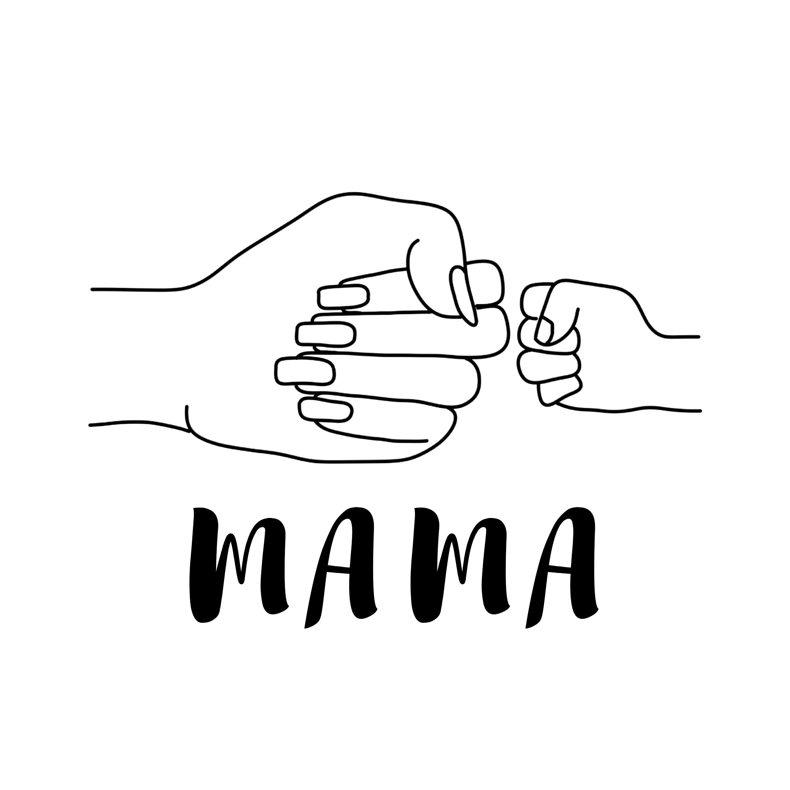 MAMA PNG Mama Svg Mama Jpg Mama Line Art Line Art Png Mother's Day Gift ...