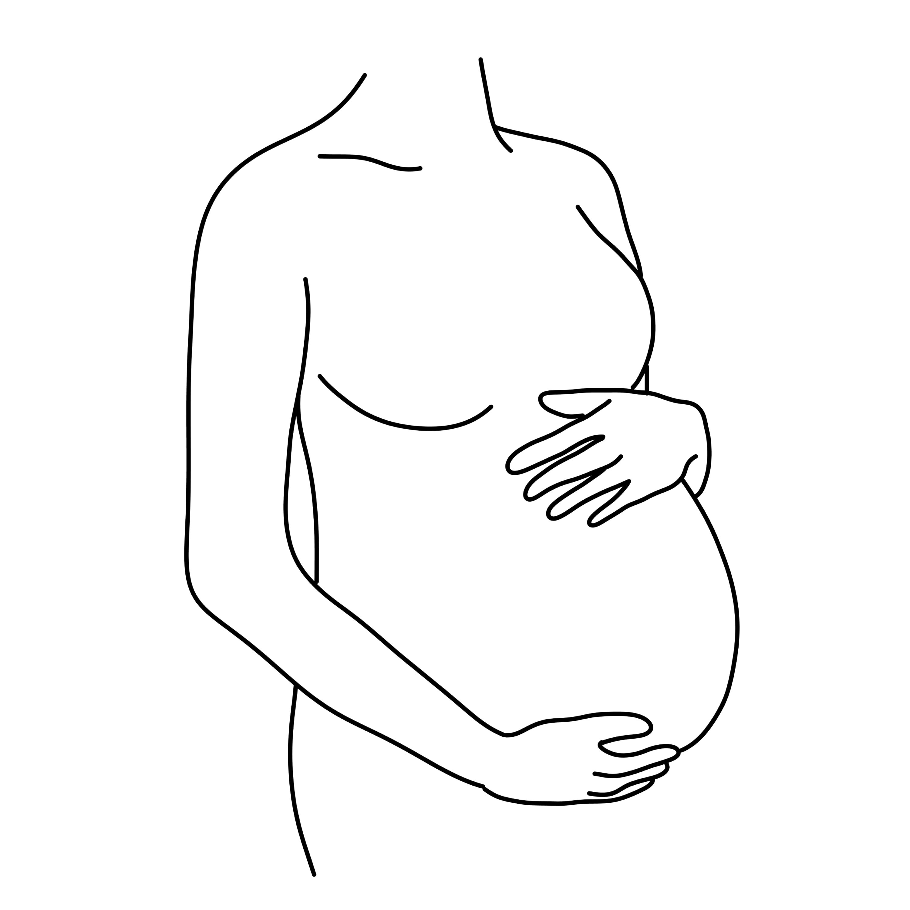 PREGNANT SVG Pregnant Line Art Svg Pregnant Sketch Svg Pregnancy Svg ...