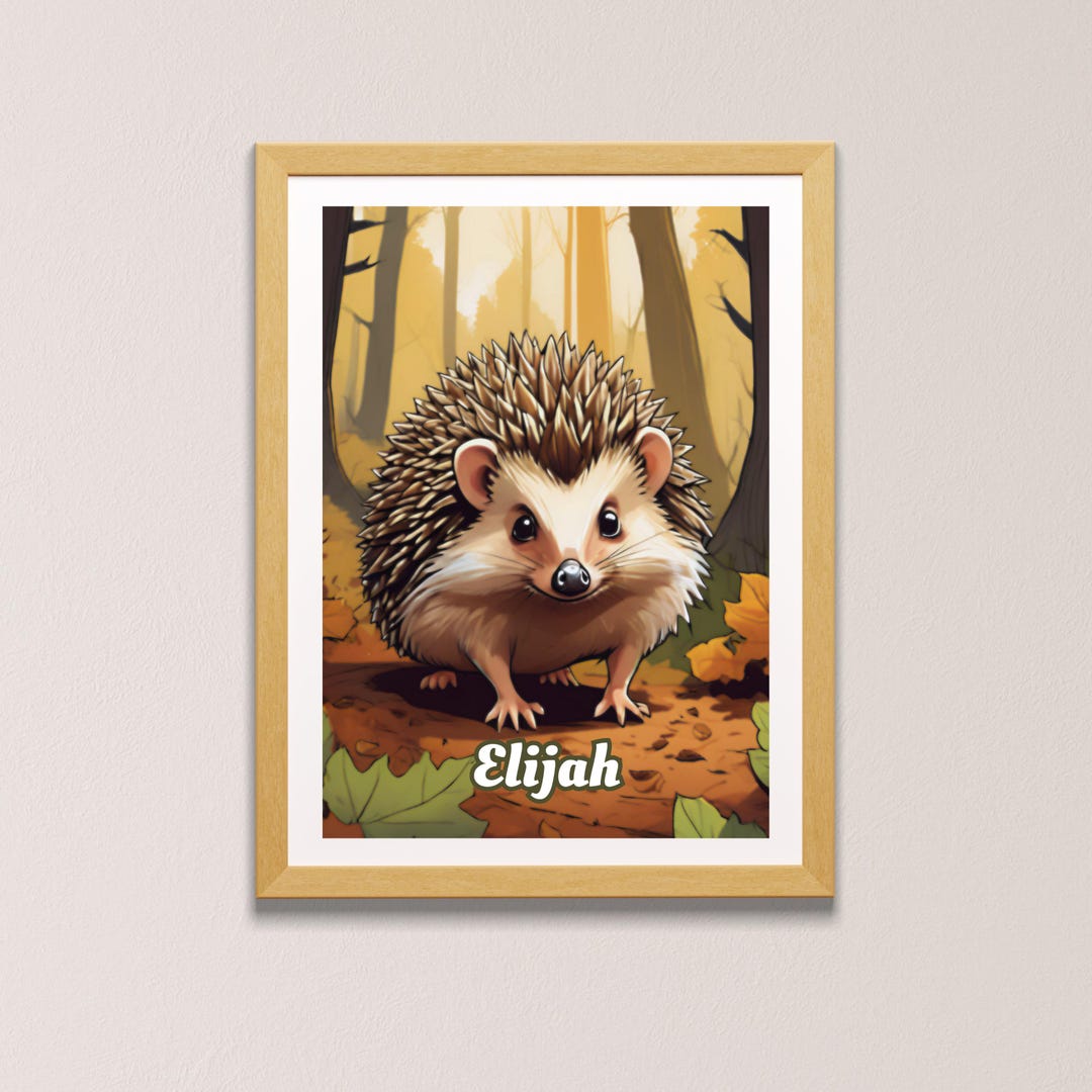 ELIJAH Printable Poster - Printable A3 Poster With Name Elijah - Elijah ...