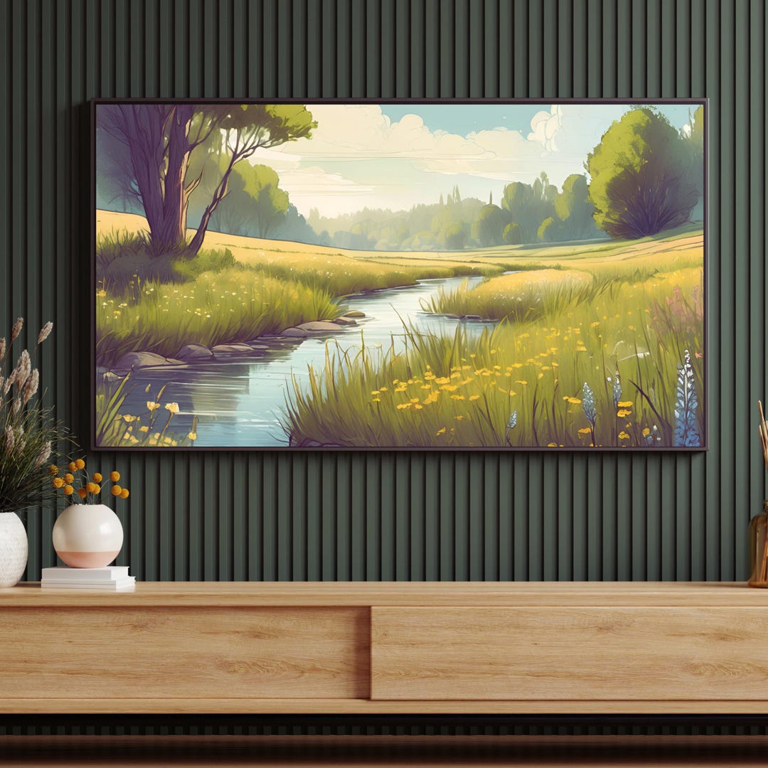 Stream TV Screen Art - Smart TV Art - Nature Wallpaper Tv Art ...