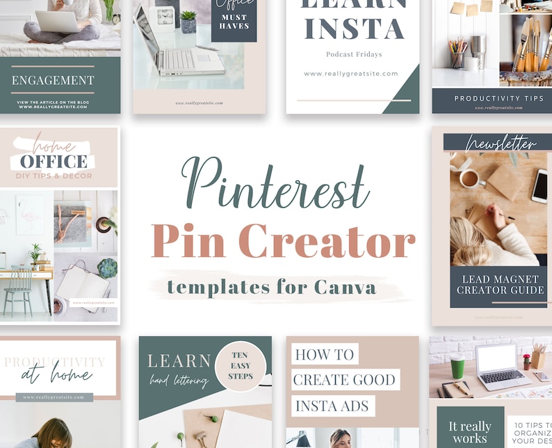 Pinterest Pin Templates for Canva Canva Pinterest Post - Etsy Pinterest Pin Templates for Canva Canva Pinterest Post - Etsy