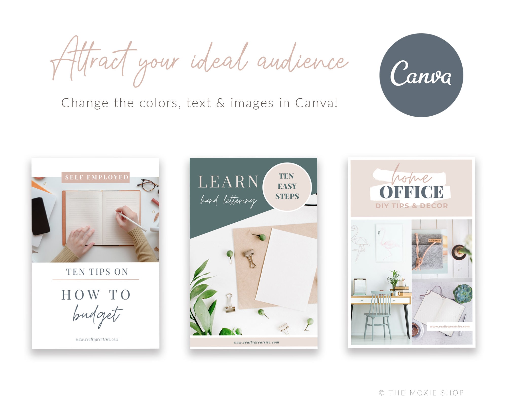 Pinterest Templates for Canva Canva Pinterest Post Templates - Etsy