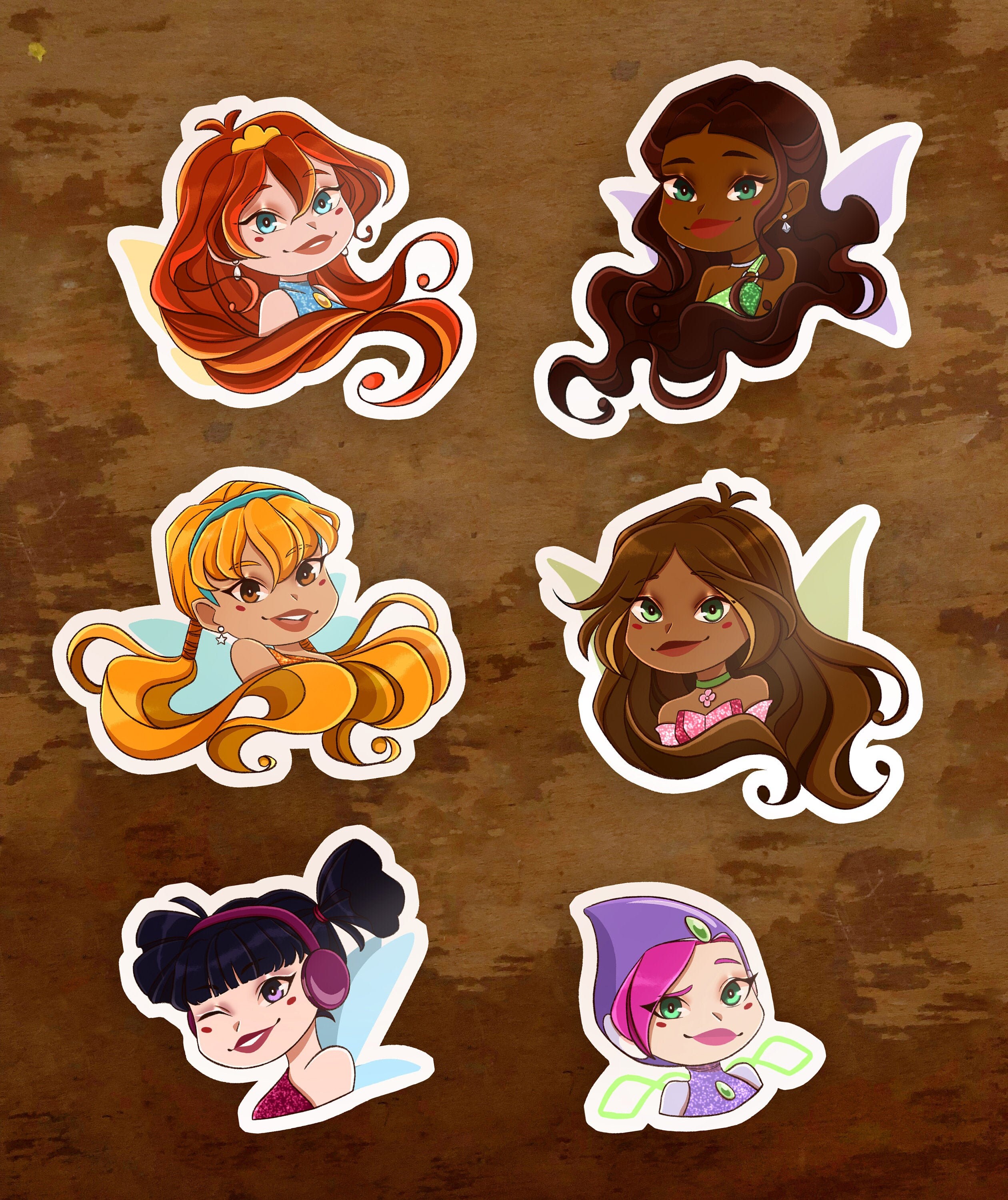 Winx Club Sticker Pack | Etsy