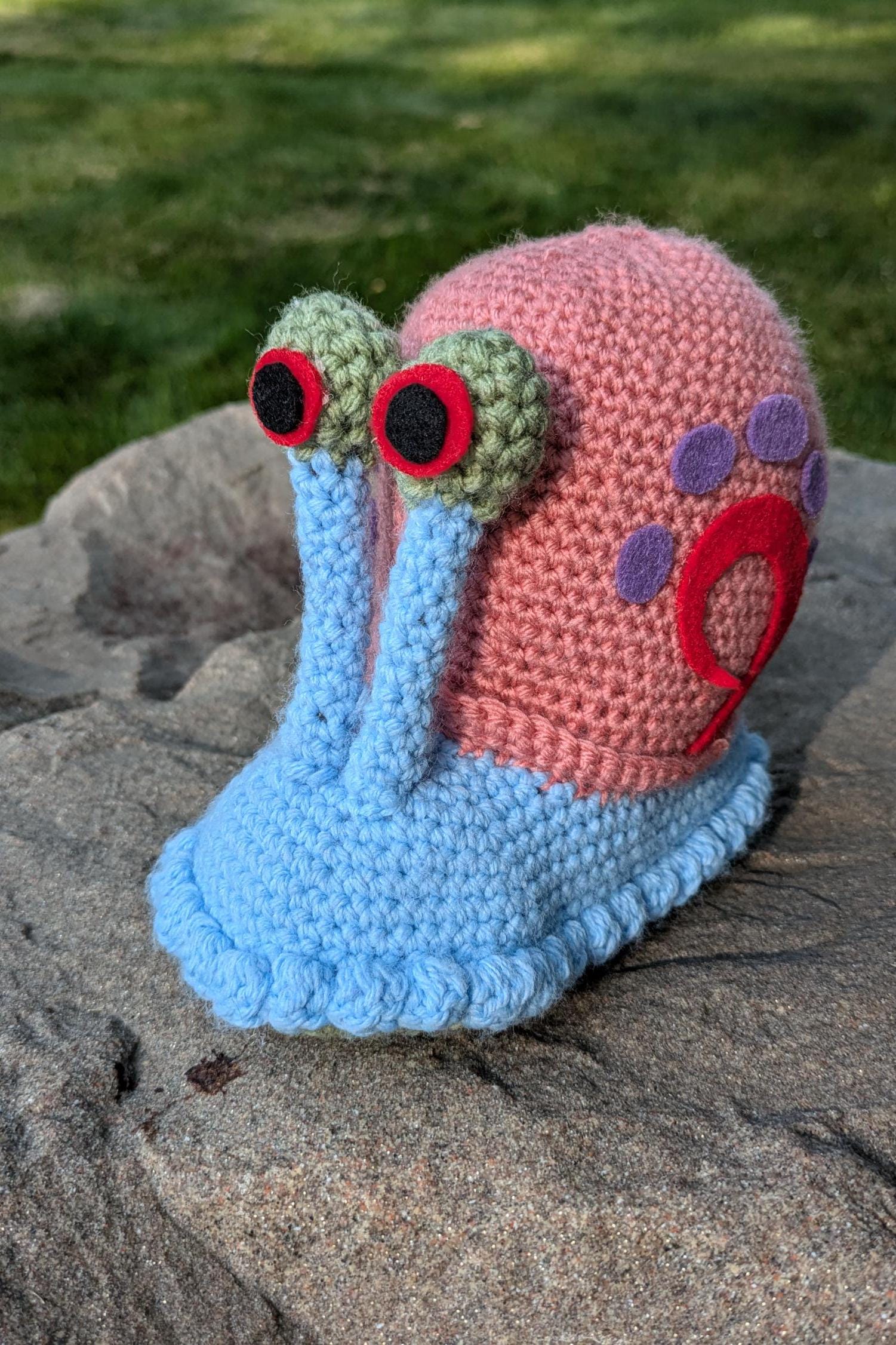 Gary the Snail Crochet PATTERN - Etsy