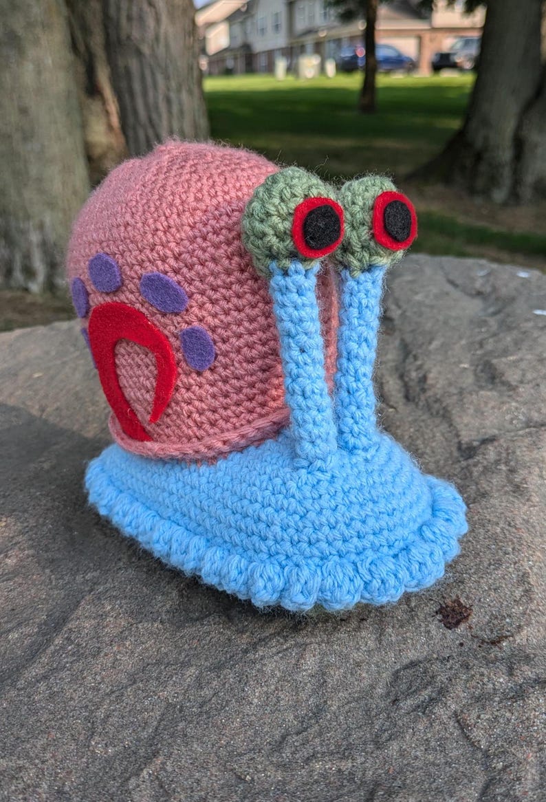 Gary the Snail Crochet PATTERN - Etsy