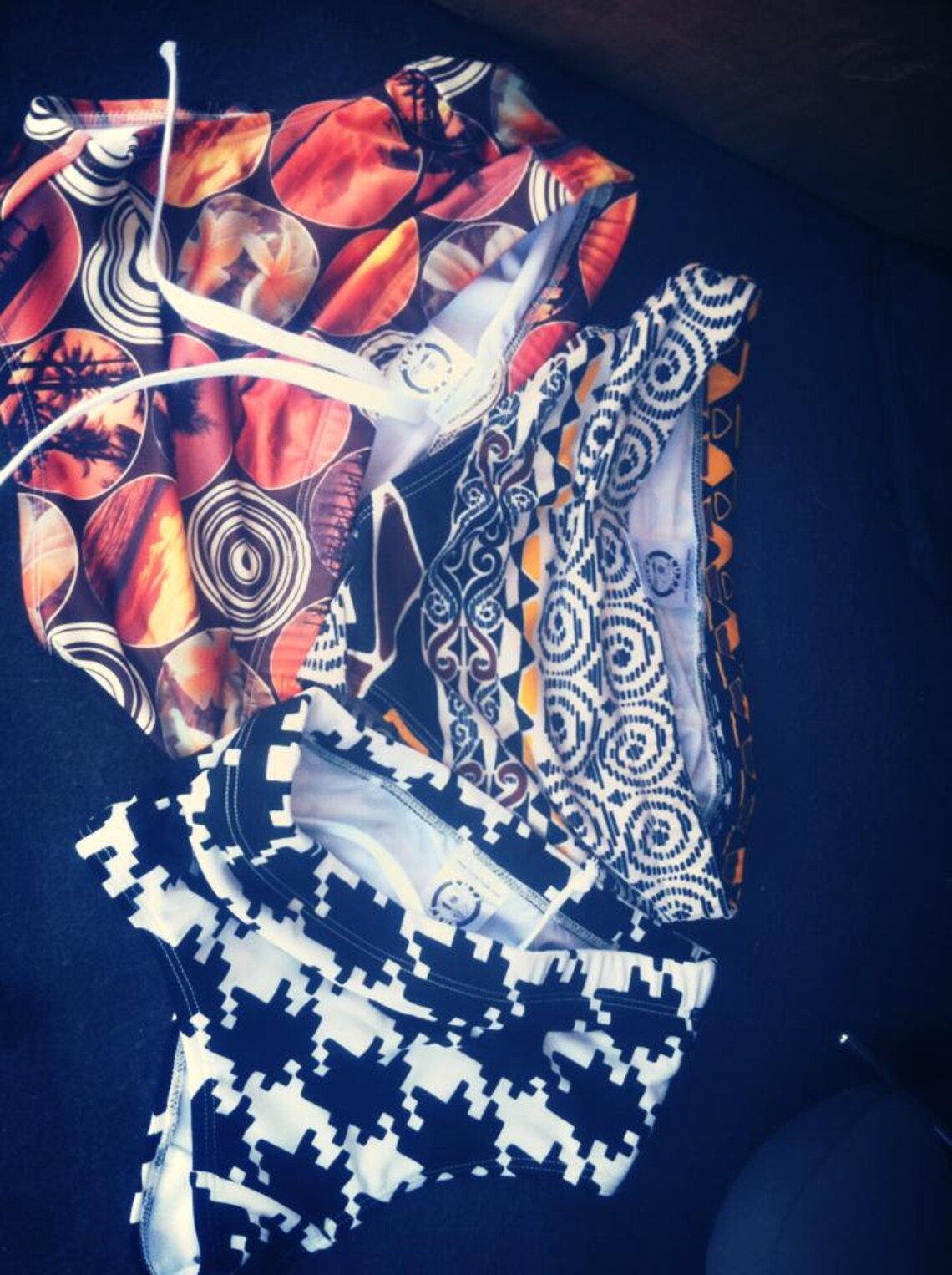 Retro Bubble Print Sunga Style Men's Swimsuit - Etsy