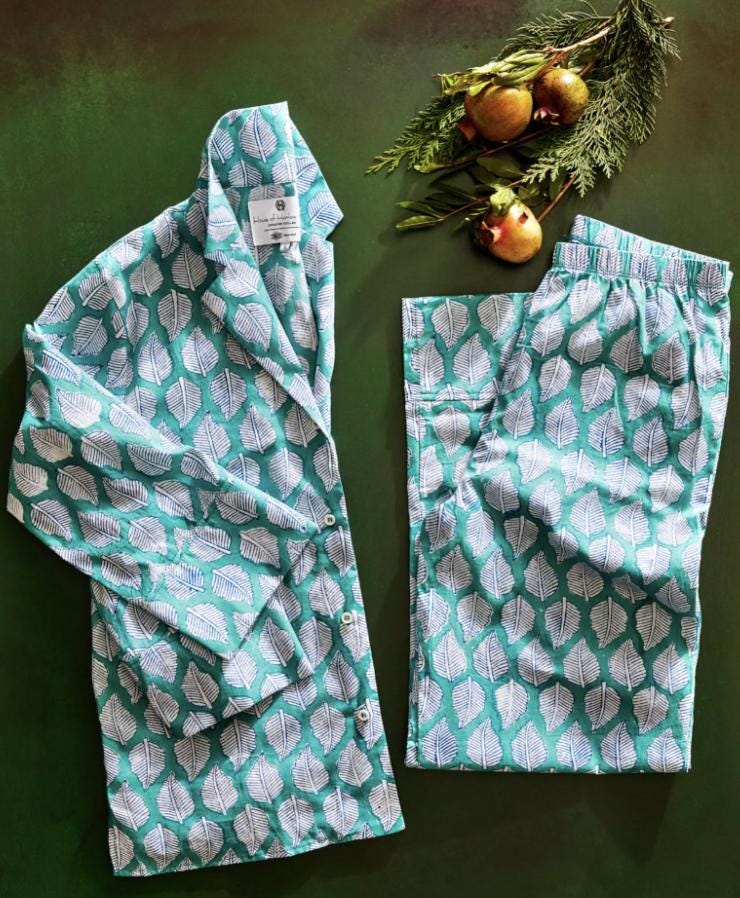 Hand Made Designer Pajama Sets - 100% Organic Cotton - Etsy