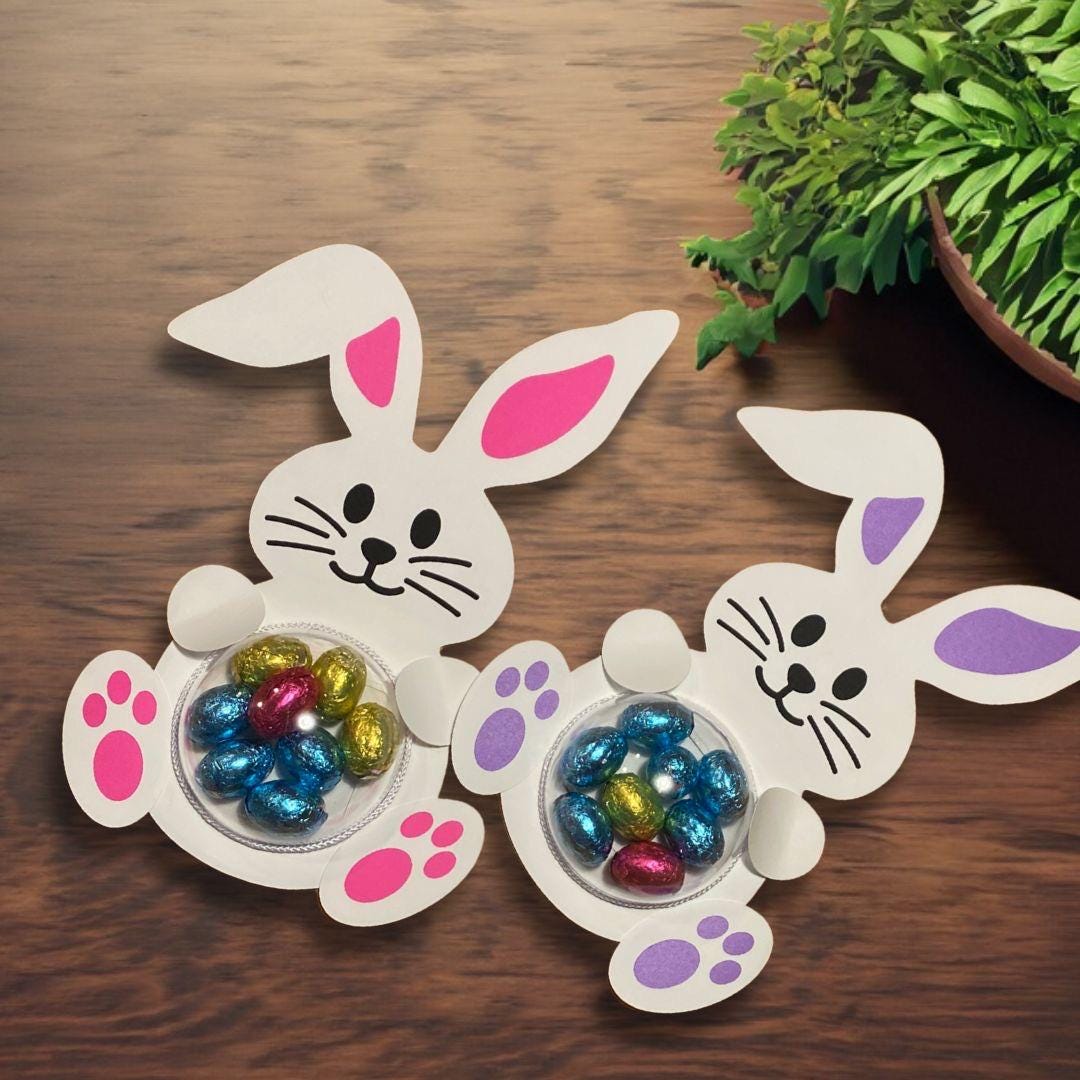 Handmade Bunny Candy Holder – Easter Party Favor - Etsy