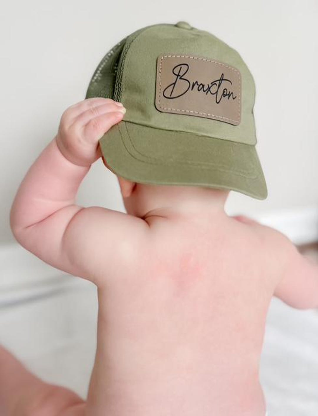 Personalized Trucker Hat, Infant and Toddler Hat, Gift for Boy - Etsy