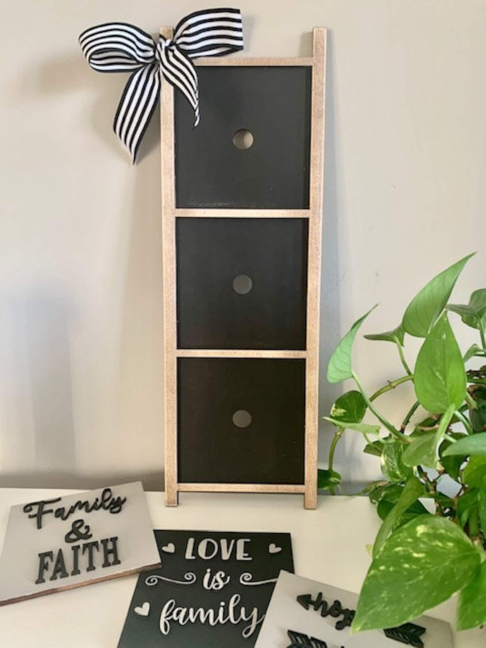 Interchangeable Leaning Ladder & Family Set | Etsy