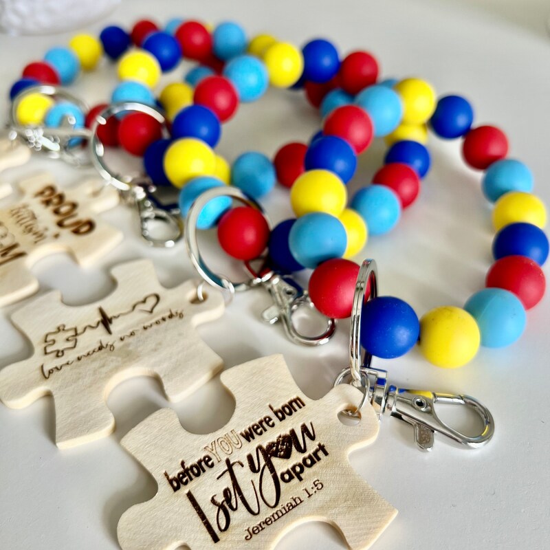 Autism Key Chain - Etsy