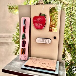 Teacher Christmas Ornament, Classroom Ornament, Holiday Ornament for ...