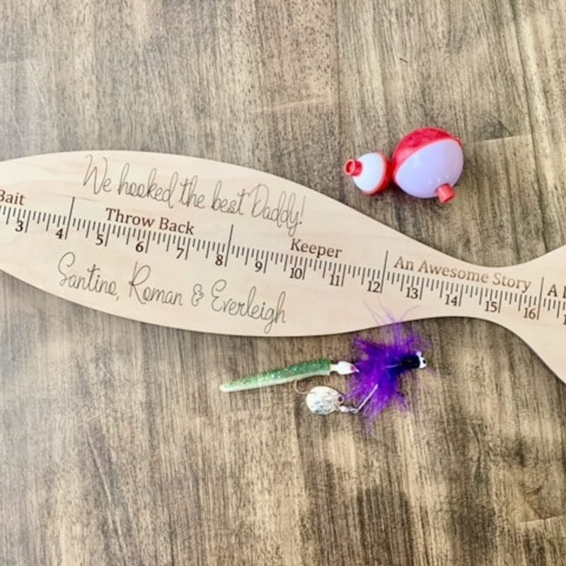 Fish Ruler Svg - Etsy