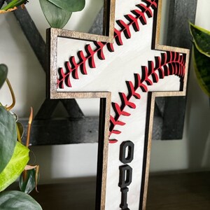 Personalized Baseball Cross, Boys Baptism Gift, Christening Gift, Gift ...
