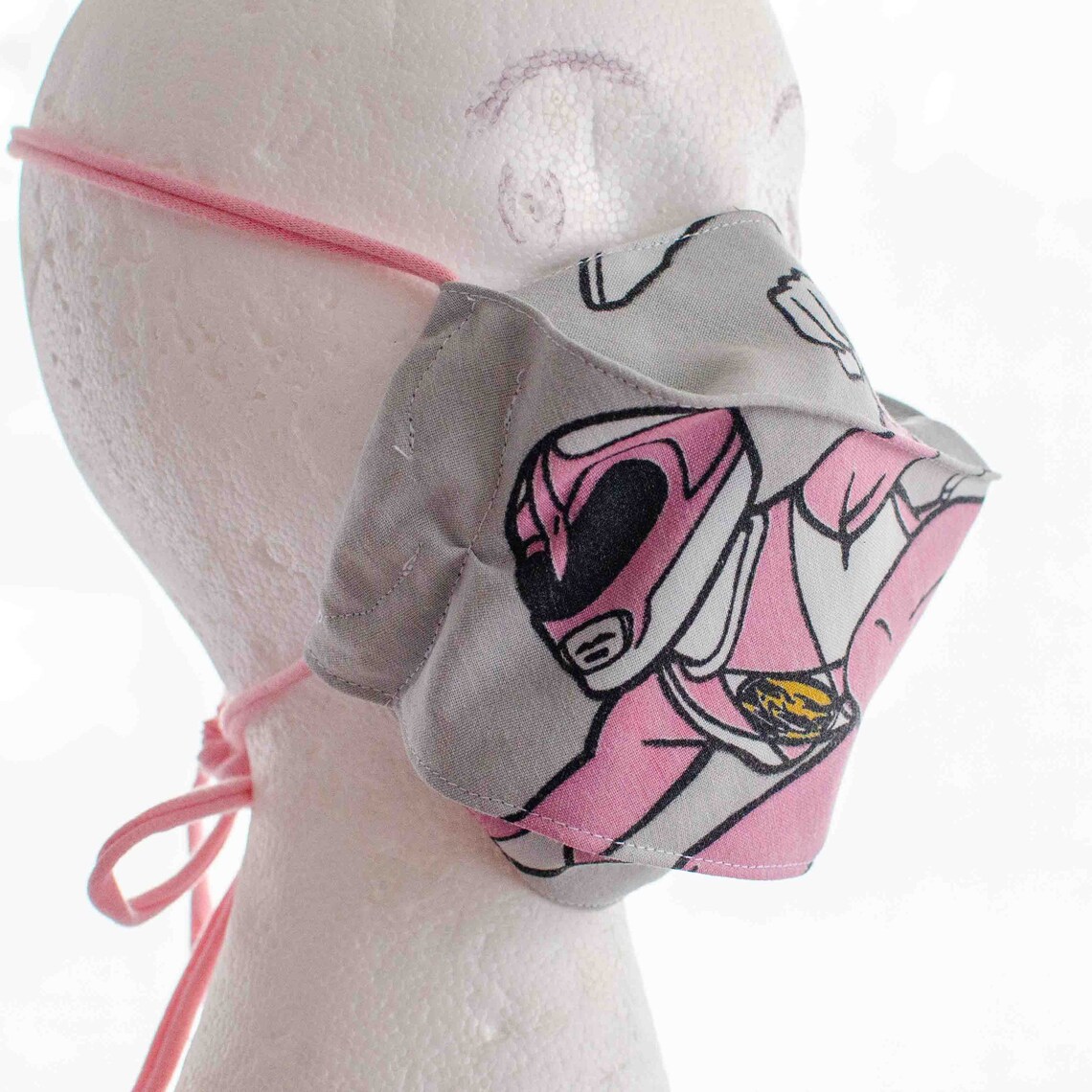 Pink Power Ranger Mask