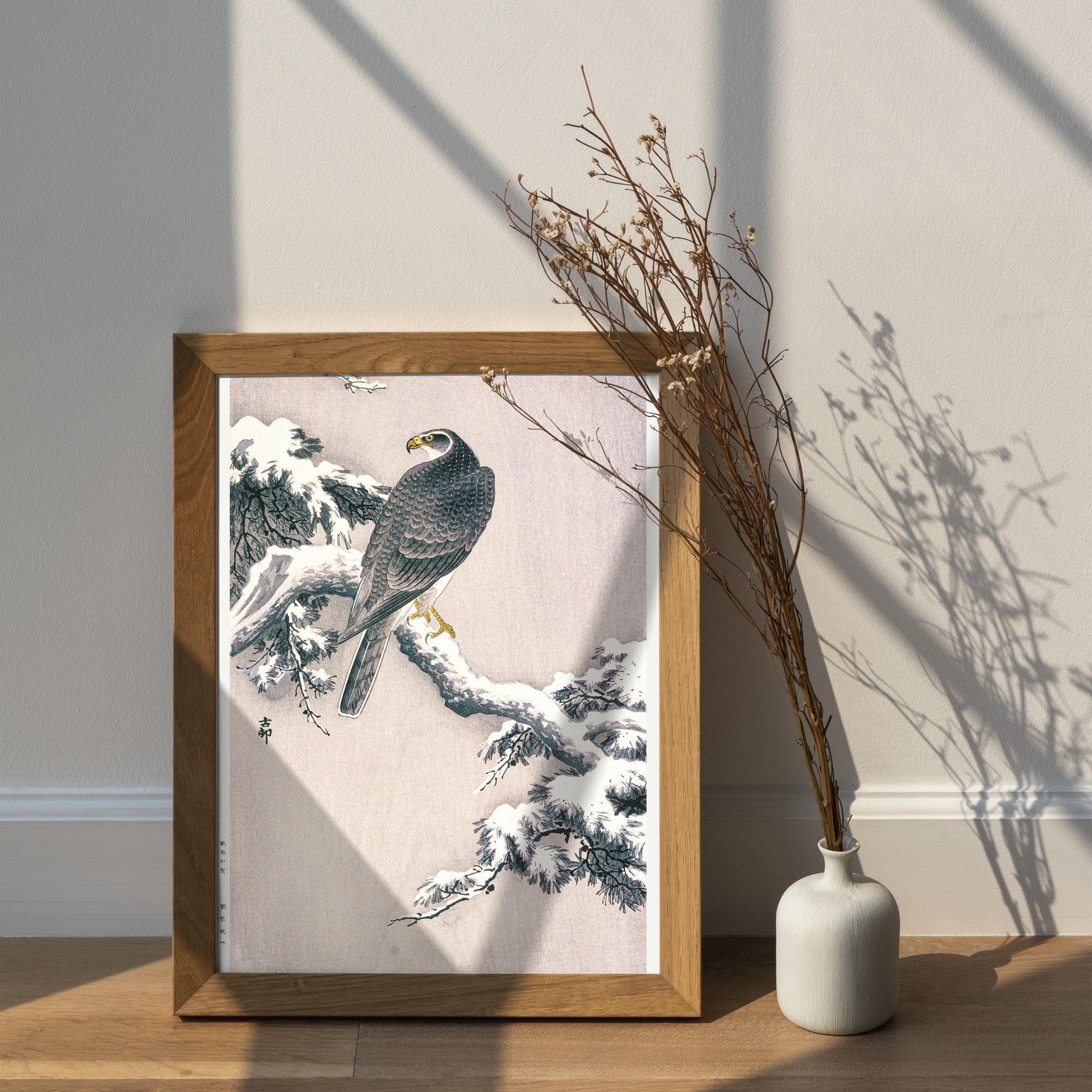 Vintage Hawk Print - Etsy