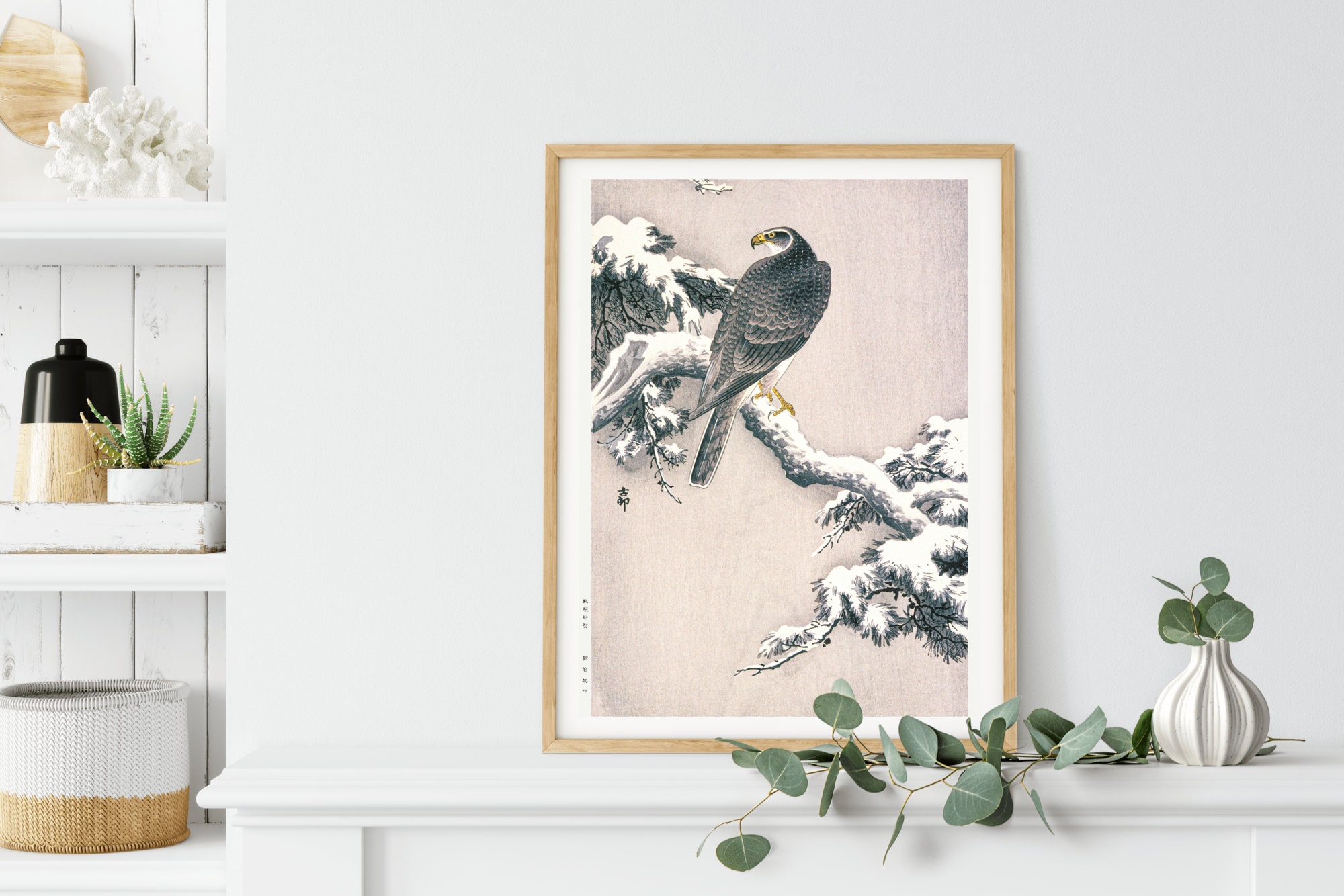 Vintage Hawk Print - Etsy