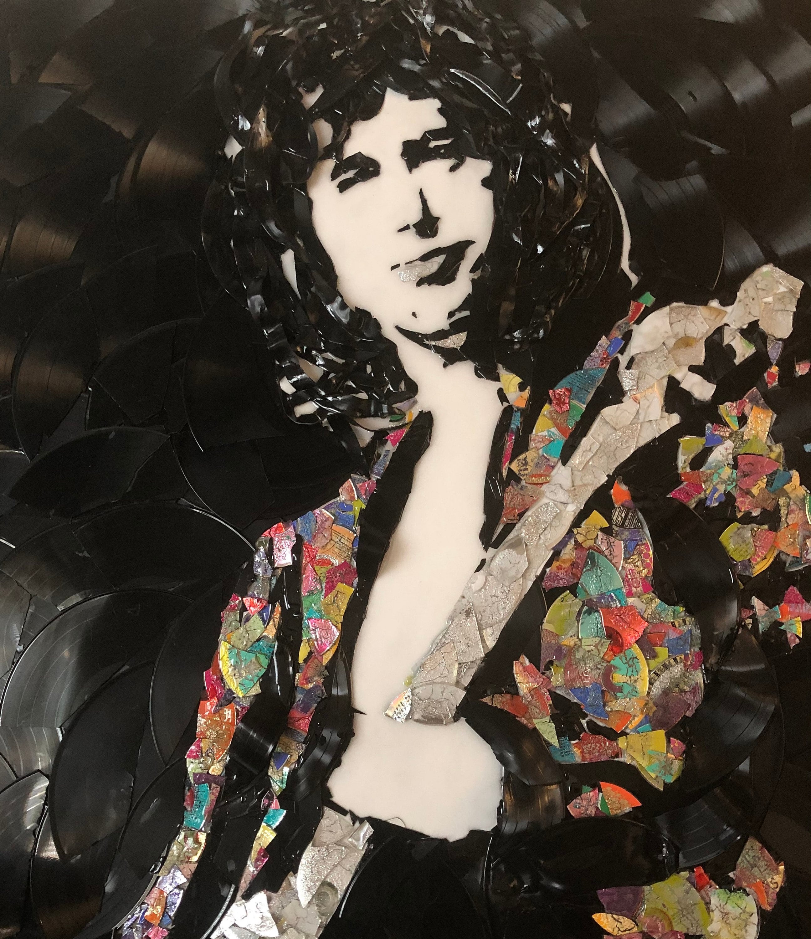 Jimmy Page Giclée Print (original - "black Magic") - Etsy