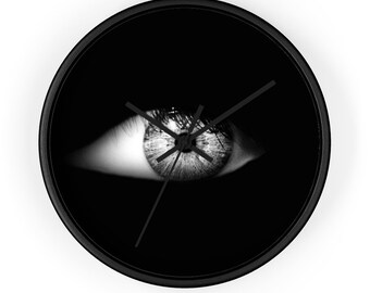 Creepy Wall Clock - Etsy