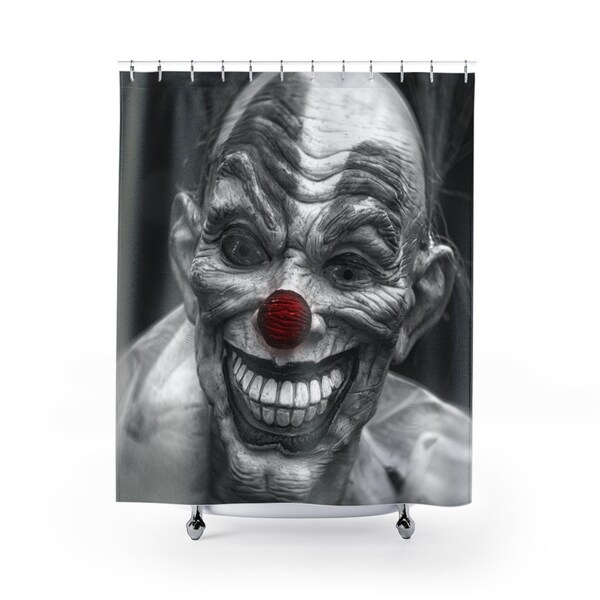Clown Shower Curtain - Etsy