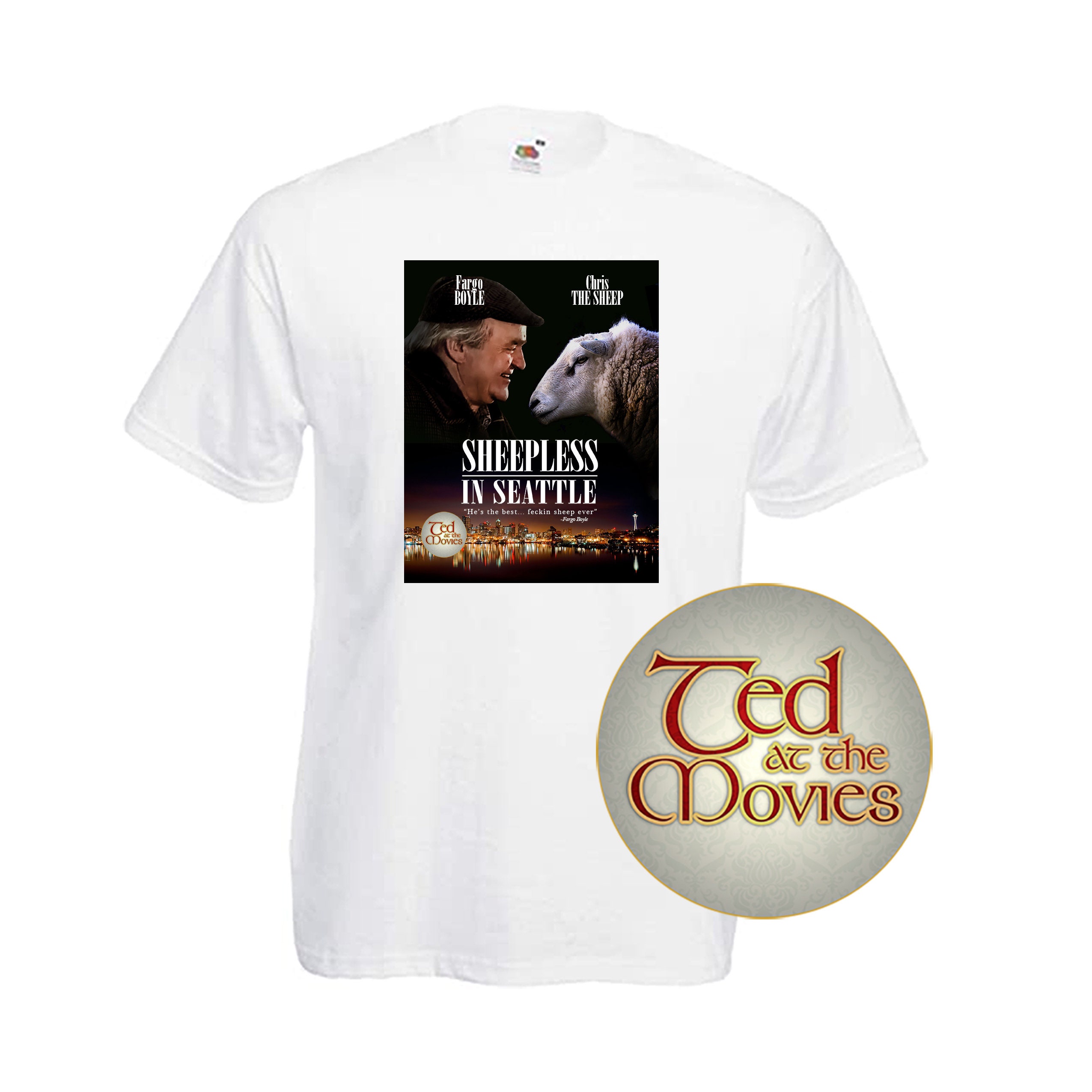 Sheepless in Seattle With Fargo Boyle From Father Ted - Etsy