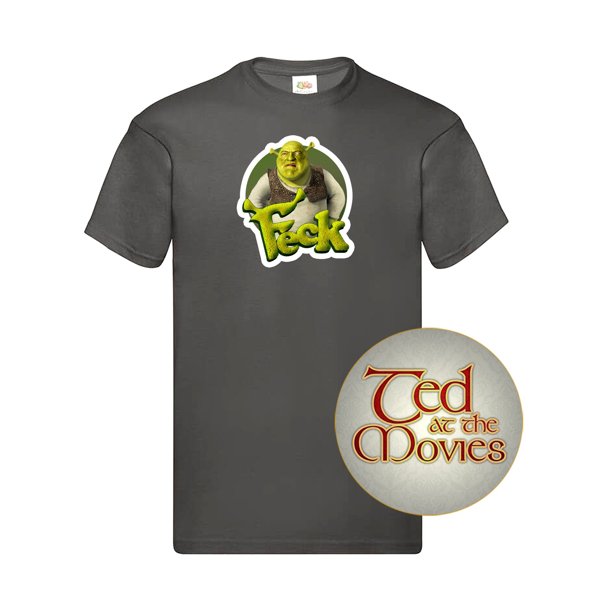 Father Ted/ Shrek Parody T-shirt - Etsy