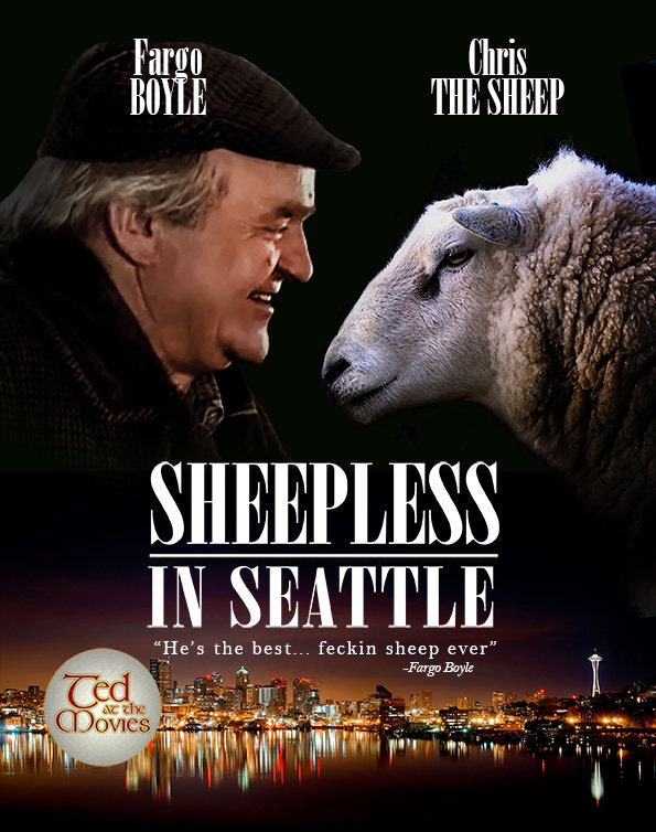 Sheepless in Seattle With Fargo Boyle From Father Ted - Etsy