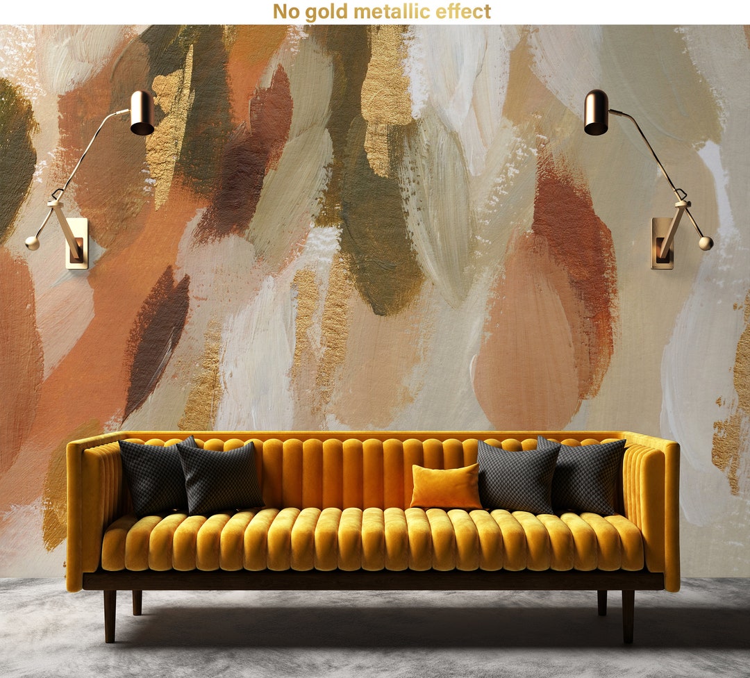Abstract Modern Colorful Wallpaper, Wall Mural, Self Adhesive (peel and ...