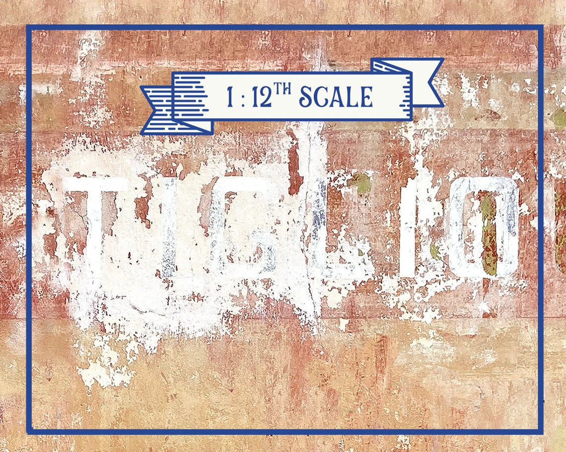 Faded Storefront Sign Wallpaper DIGITAL DOWNLOAD Printable - Etsy
