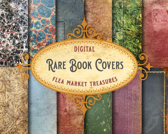 Rare Book Cover Set Digital Book Covers Printable Book - Etsy UK