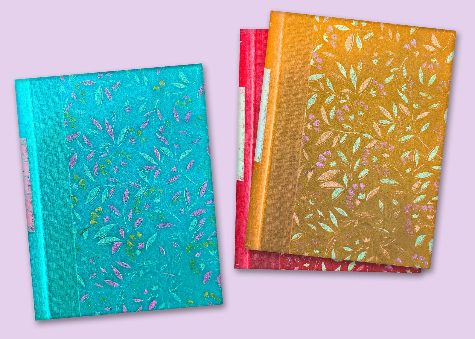 Floral Antique Book Cover Textures Printable Book Cover Old Etsy Canada