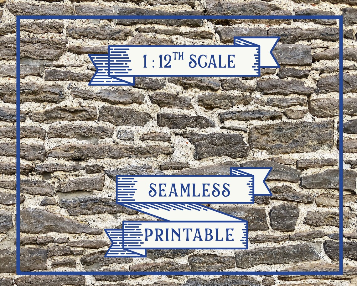 Basalt Stone Heritage Wall 12th Scale Dollhouse Wall - Etsy