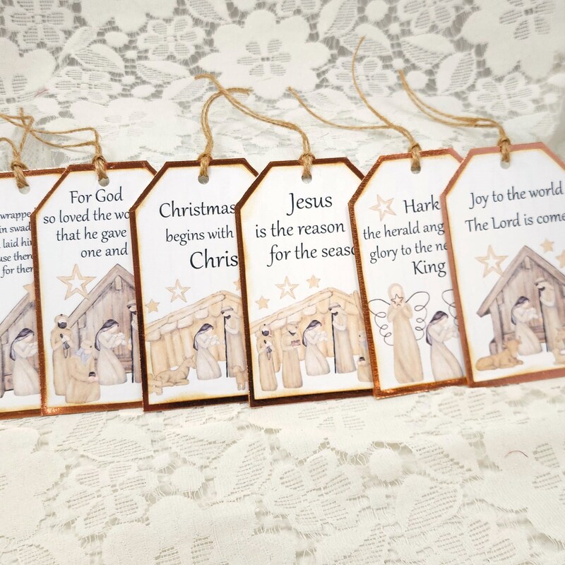 Angel Tree Tags - Etsy