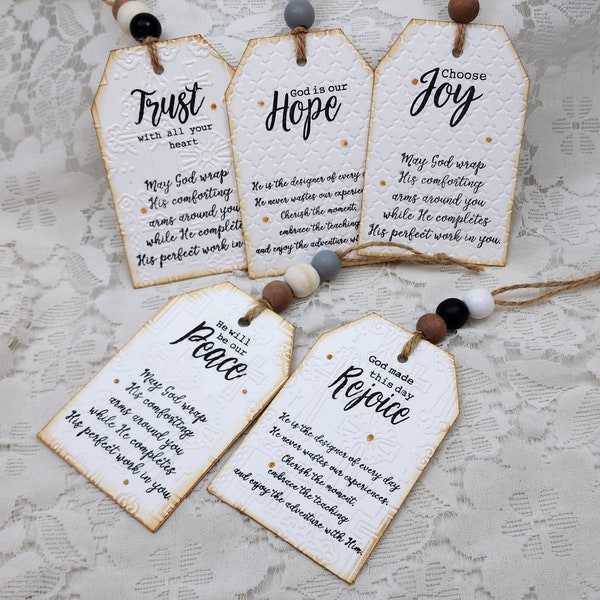 Scripture Tags - Etsy